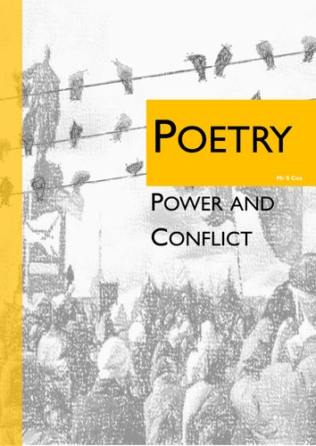 AQA Conflict Cluster All Poem Resource by Simonccx - Teaching Resources ...