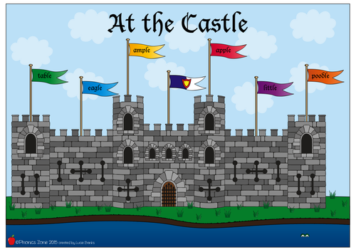 le Phonics Game 'At the Castle' | Teaching Resources