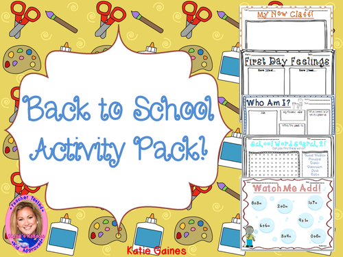 Back to School Math Mystery Activity by - UK Teaching Resources - TES