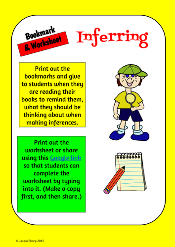 Inferring: Reading strategy pack | Teaching Resources