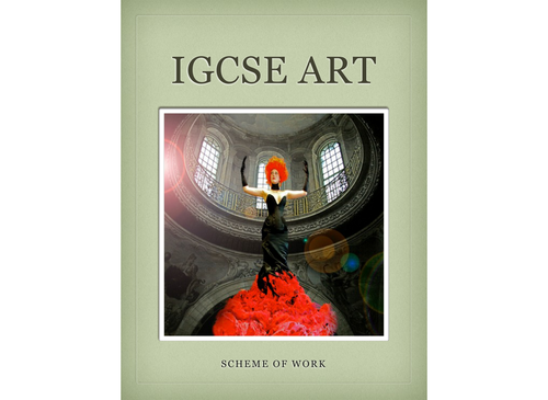 Igcse Art And Design Scheme Of Work By Dan Maloney Teaching Resources