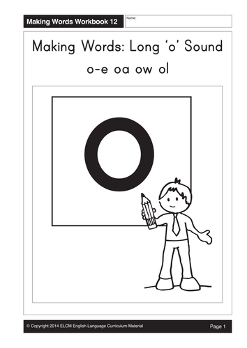 Long ‘o’: o-e, oa, ow, ol (21 pages) | Teaching Resources