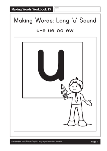 Long ‘u:’ u-e, ue, oo, ew (20 pages) | Teaching Resources