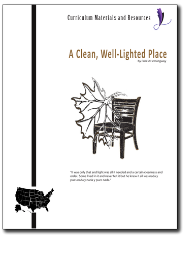 "A Clean,Well-Lighted Place" COMPLETE UNIT EDITABLE Activities,Tests ...