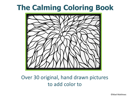 The Calming Mindfulness Colouring Book | Teaching Resources