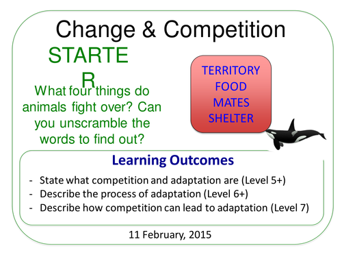 Grade 6-12: Change & Competition (Plants & Ecosystems 7.6) | Teaching ...