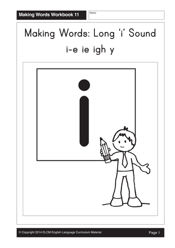 Long ‘i’: i-e, ie, igh, y | Teaching Resources