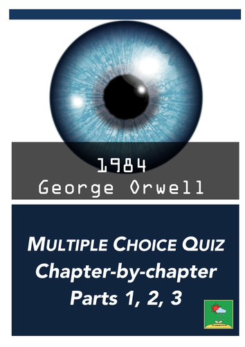 1984 by George Orwell - Multiple Choice Quiz | Teaching Resources