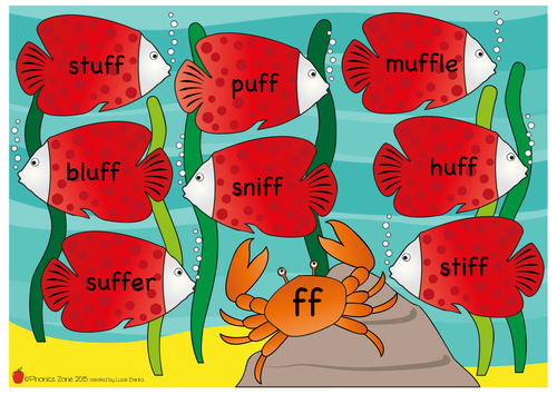 Year One Fishy Phonics Posters | Teaching Resources