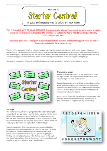 Brad-Ashley / TES Resources - Teaching Resources - TES