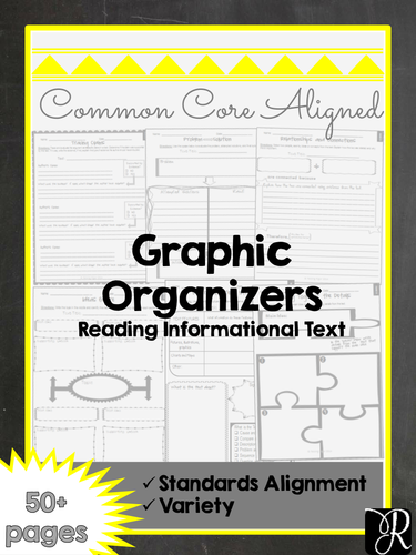 Informational Text Graphic Organizers | Teaching Resources