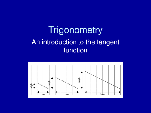 Math High School Geometry trigonometric ratios from similar triangles ...