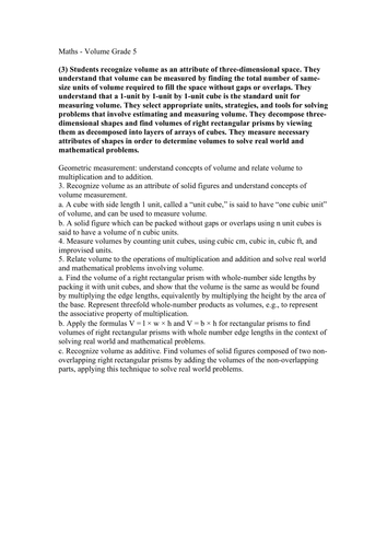 Math Grade 5 upward. Volume of right rectangular prisms, with a range ...