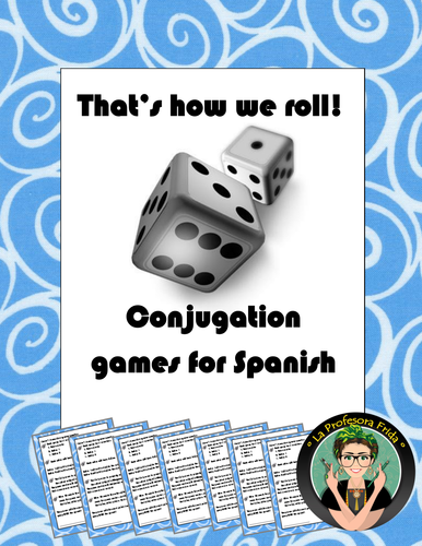 Spanish board games to practice conjugation of verbs by - UK Teaching ...