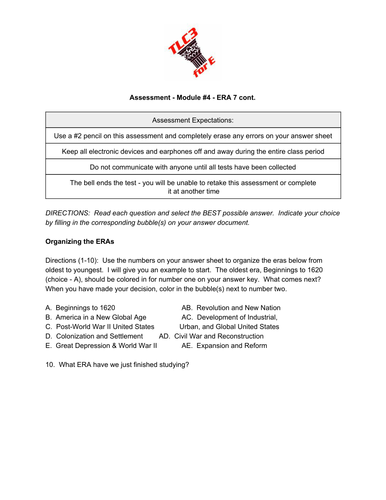 Assessment: World War II | Teaching Resources