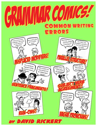 Common Errors in Writing. by ACOYEAR8 - Teaching Resources - TES