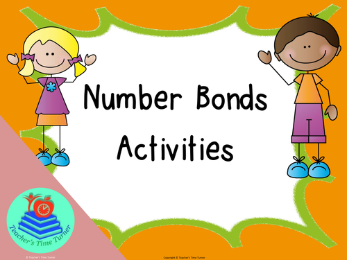 Number bonds activities | Teaching Resources
