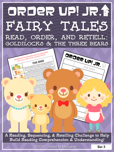 Goldilocks And The Three Bears Sequencing Teaching Resources