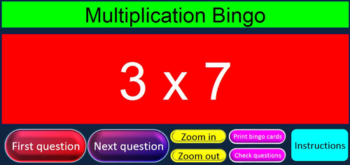 Multiplication bingo bundle | Teaching Resources