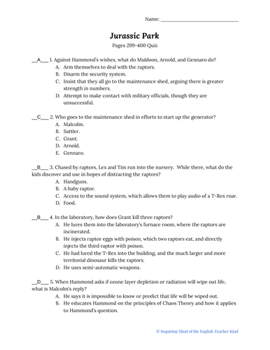 Inquiringmind44's Shop - Teaching Resources - TES