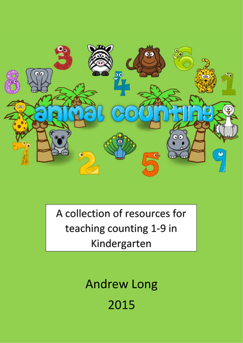 Kindergarten: Counting 1-9 | Teaching Resources
