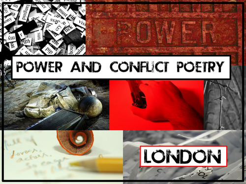 AQA Literature Poetry (Power and Conflict) - 'London' by William Blake ...