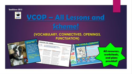VCOP - Punctuation by TandLGuru - Teaching Resources - TES