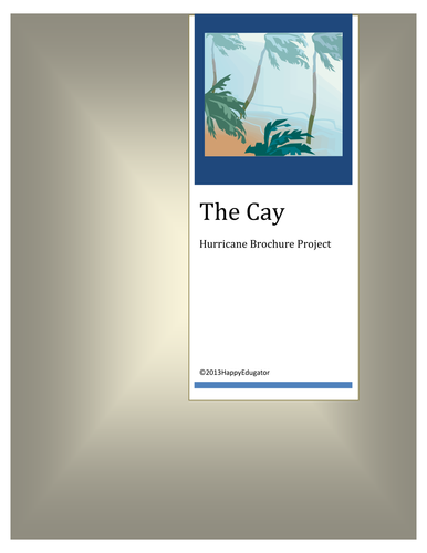 The Cay by Theodore Taylor - Hurricane Brochure Research Project ...