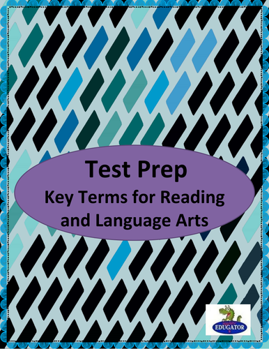 TEST PREP: Reading and Language Arts Academic Vocabulary | Teaching ...