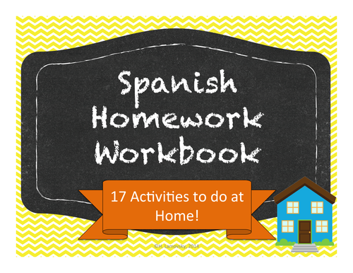 Spanish Homework Workbook | Teaching Resources
