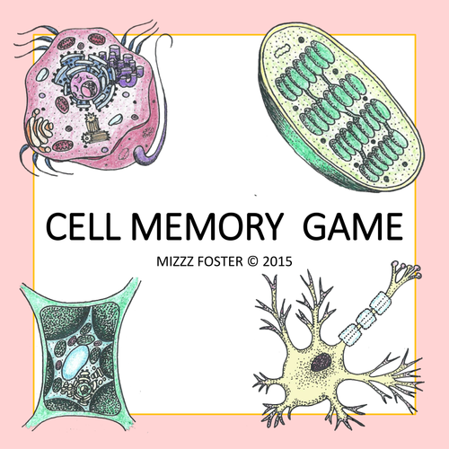 Cell Memory Game Color | Teaching Resources
