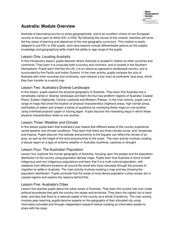 Australia by s0402433 - Teaching Resources - TES