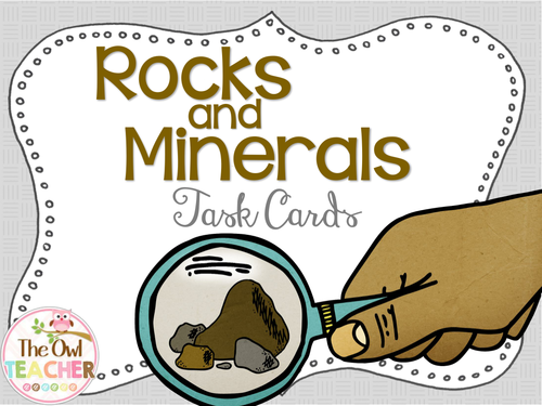 KS3 Minerals in Rocks Research Task by styrie101 - UK Teaching ...