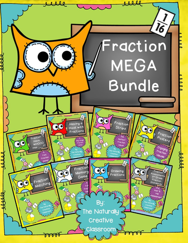 Fraction Activity BUNDLE | Teaching Resources