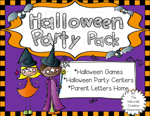 Halloween Party Pack: Games, Parent Letters & MORE!!! | Teaching Resources