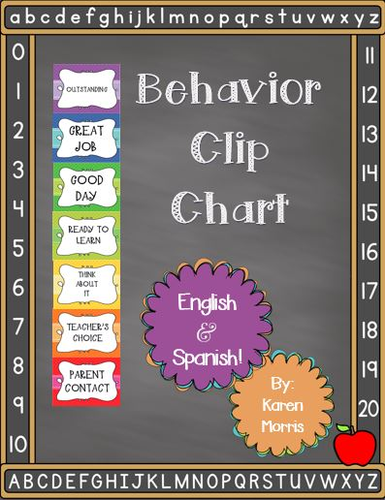 Behavior Clip Chart | Teaching Resources