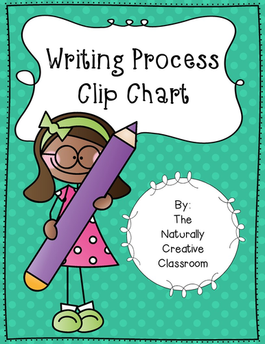 Writing Process Clip Chart | Teaching Resources