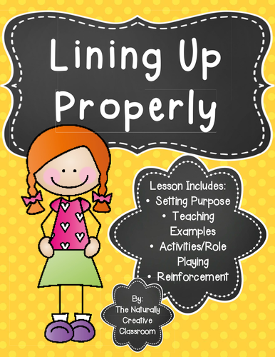 How to Line Up Properly | Teaching Resources