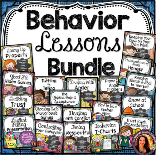 Behavior Lesson BUNDLE! | Teaching Resources