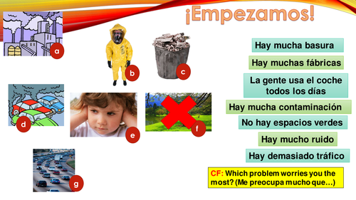 Mira 3 Year 9 El Medio Ambiente | Teaching Resources