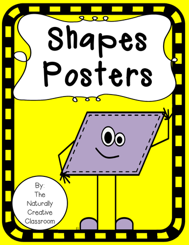 Shapes Posters | Teaching Resources