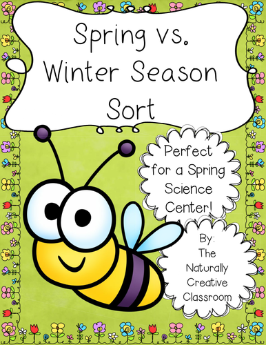 Spring Vs. Winter Season Sort | Teaching Resources