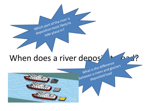Meanders, waterfalls and features of deposition. | Teaching Resources