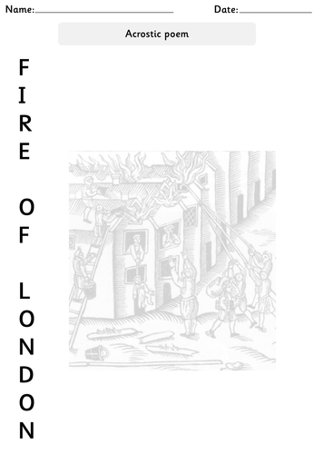 The Great Fire of London- Powerpoints, worksheets, display materials ...