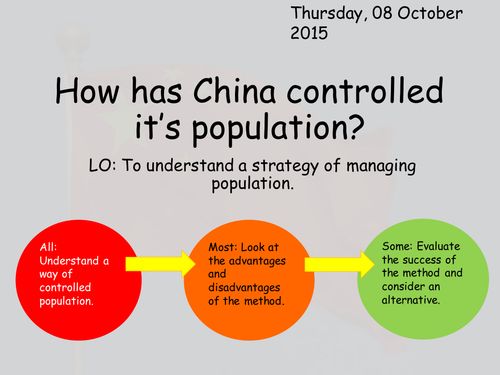 One Child Policy | Teaching Resources