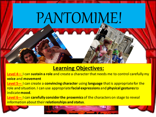 PANTOMIME 2! | Teaching Resources