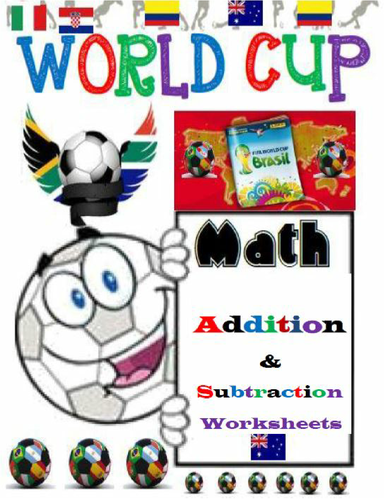 Soccer World Cup Addition and Subtraction | Teaching Resources