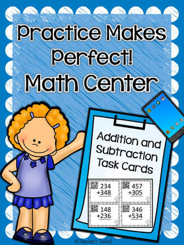 QR Code Task Cards: Absolute Value - Addition & Subtraction by bios444 ...