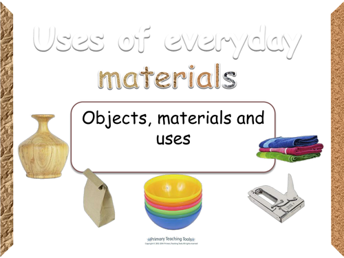 Year 1 Science - Everyday materials topic pack - powerpoints ...