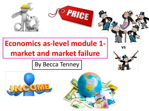 Economics AQA AS module 1 powerpoint | Teaching Resources